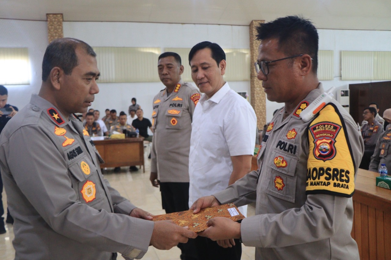 Wakapolda Bengkulu Pimpin Penyerahan DIPA Satker TA 2024 - Jejak Keadilan