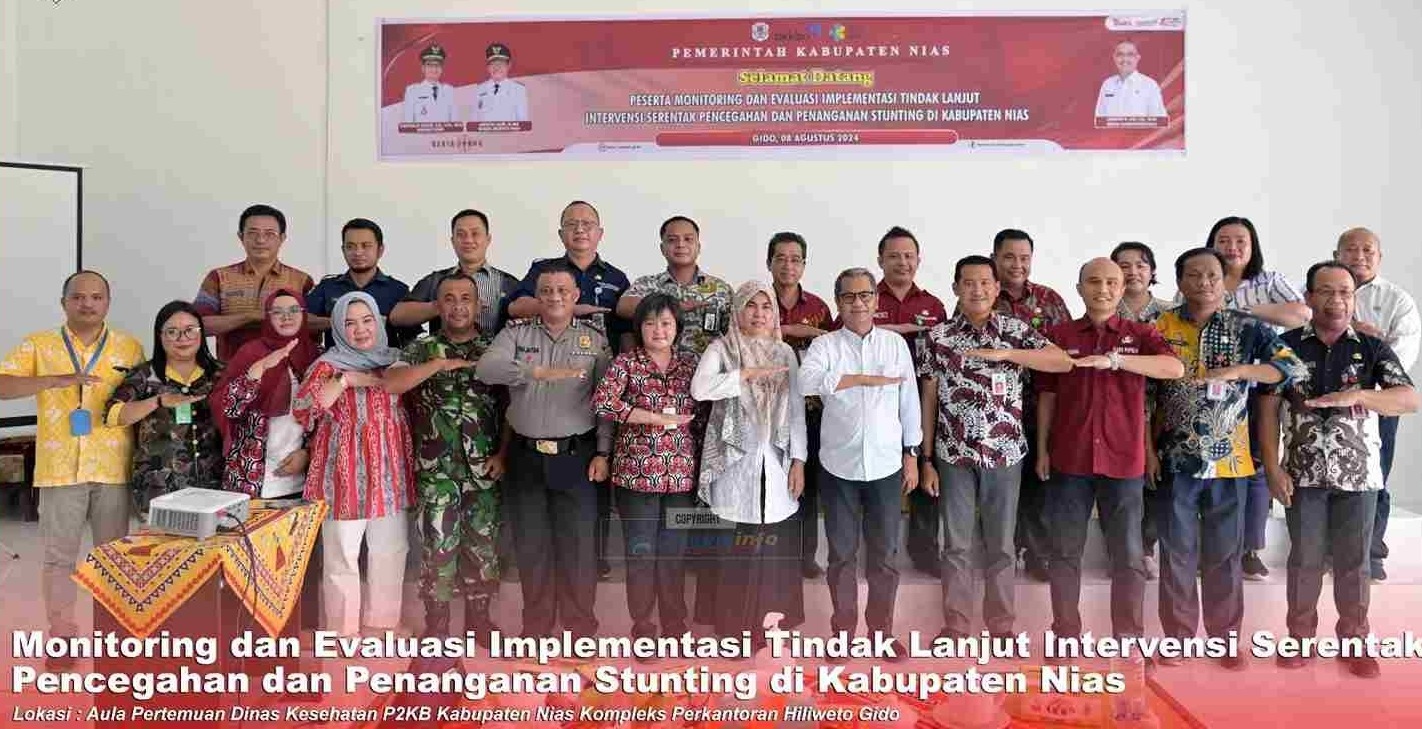 Bupati Nias Laksanakan Monitoring Dan Evaluasi Implementasi Tindak Lanjut Intervensi Serentak ...